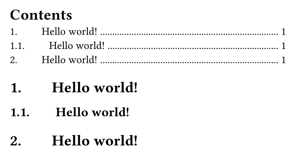 How to increase the spacing between the number and the title of a ...