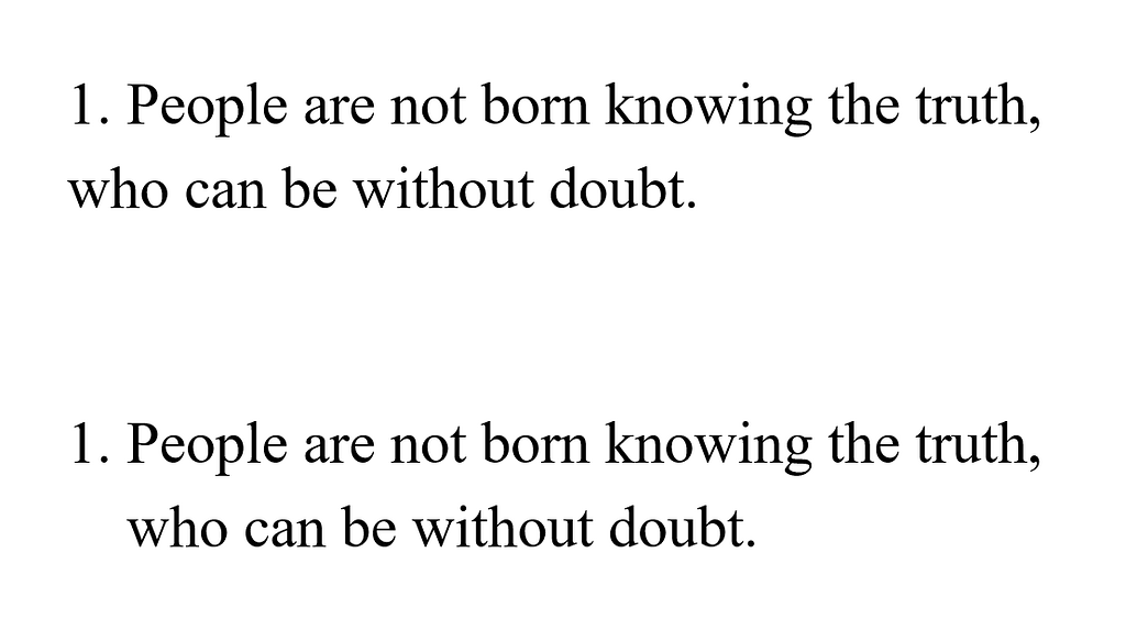 How to hang the first line indented？ - Questions - Typst Forum