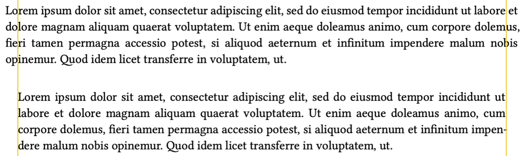 How to get rid of a padding on the right side of block quotations? - Questions - Typst Forum