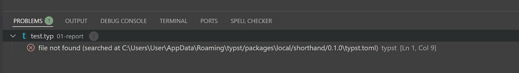 How to properly reference local packages in Windows? - Questions - Typst Forum