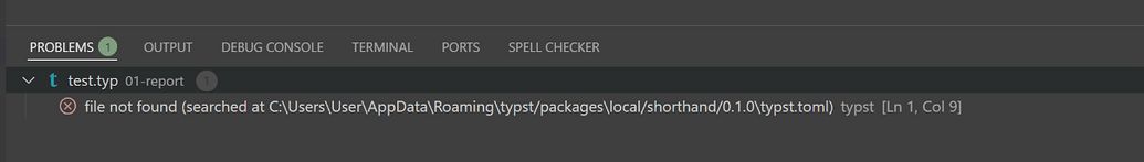 How to properly reference local packages in Windows? - Questions - Typst Forum