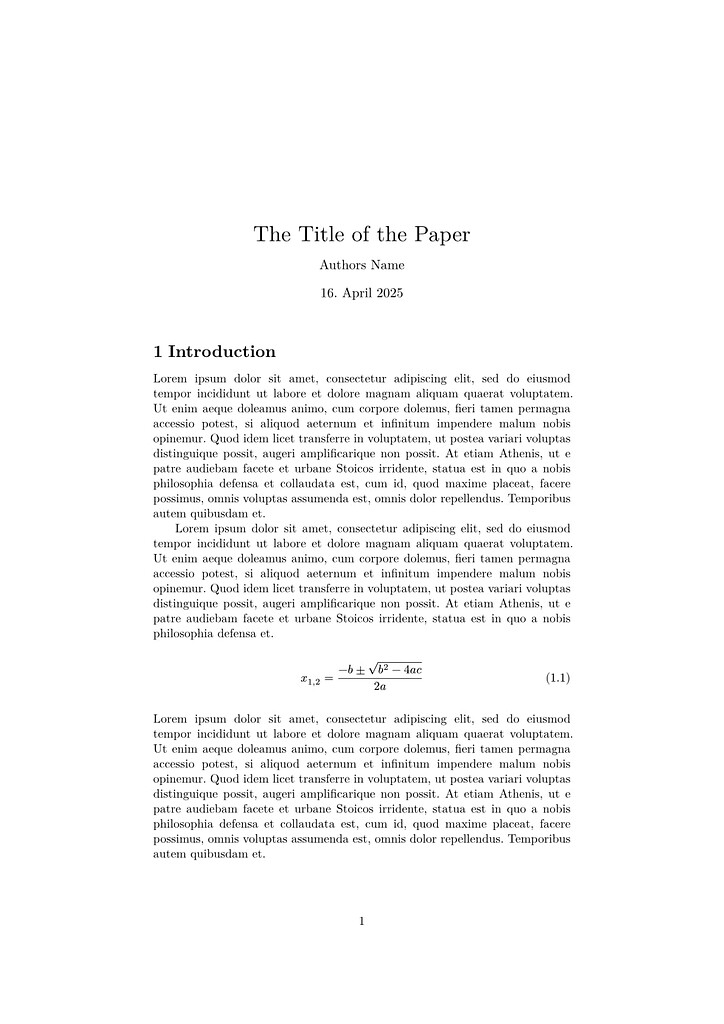 Rubber-article:0.4.2 - LaTex-esque Article template - Showcase - Typst ...