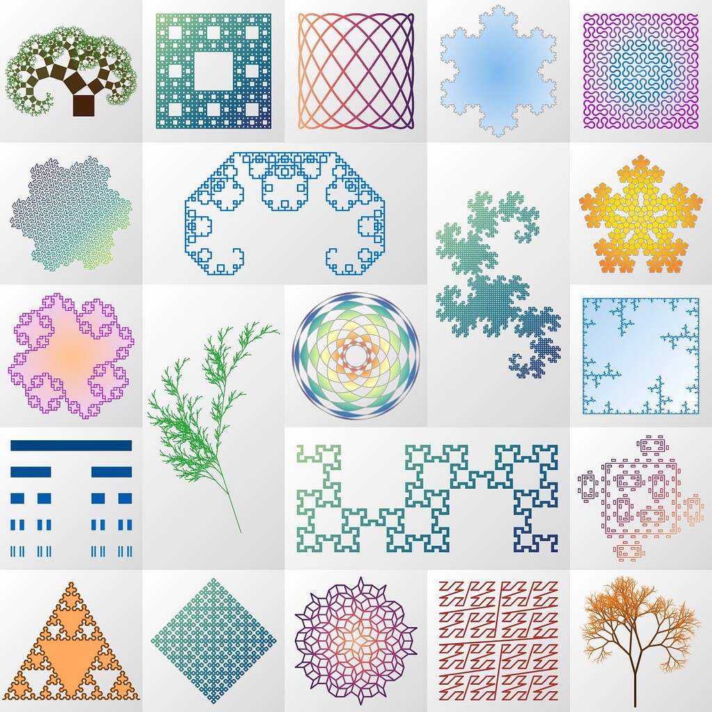 Fractusist v0.3.0 - Create a variety of wonderful fractals and curves in Typst - Showcase ...