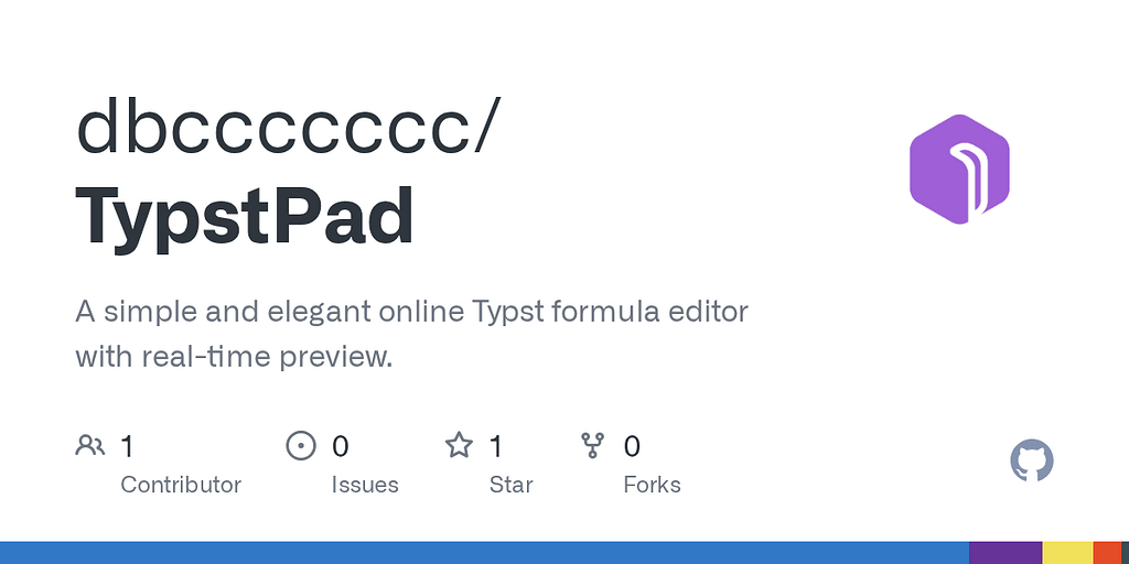 TypstPad: An Online Typst Formula Editor - Showcase - Typst Forum
