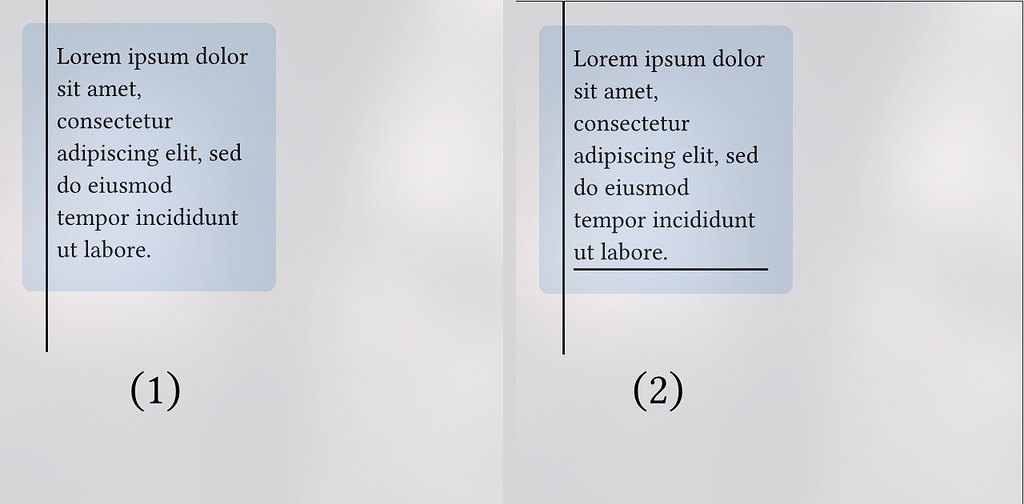 How to create an adaptive vertical line that dynamically spans the height of its containing box ...