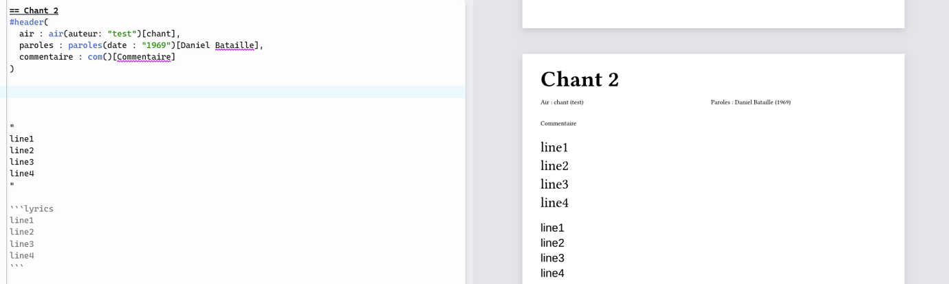 How to force line breaks without extra spaces - Questions - Typst Forum