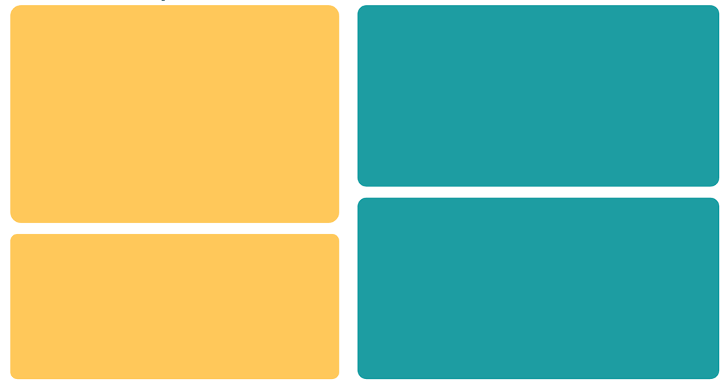 How to set up grid of rectangles with different cell width/height ...
