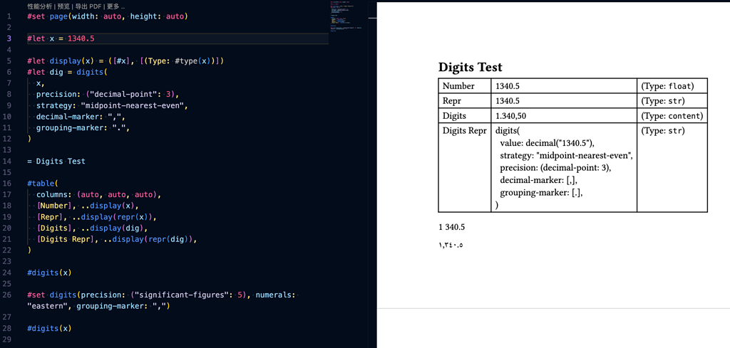 Number Formatting: Research Summary and Request for Feedback - General - Typst Forum