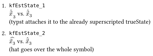 How can a subscript be attached to existing content at same level? - Questions - Typst Forum