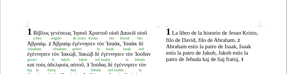 How can I create interlinear text with Typst? - Questions - Typst Forum
